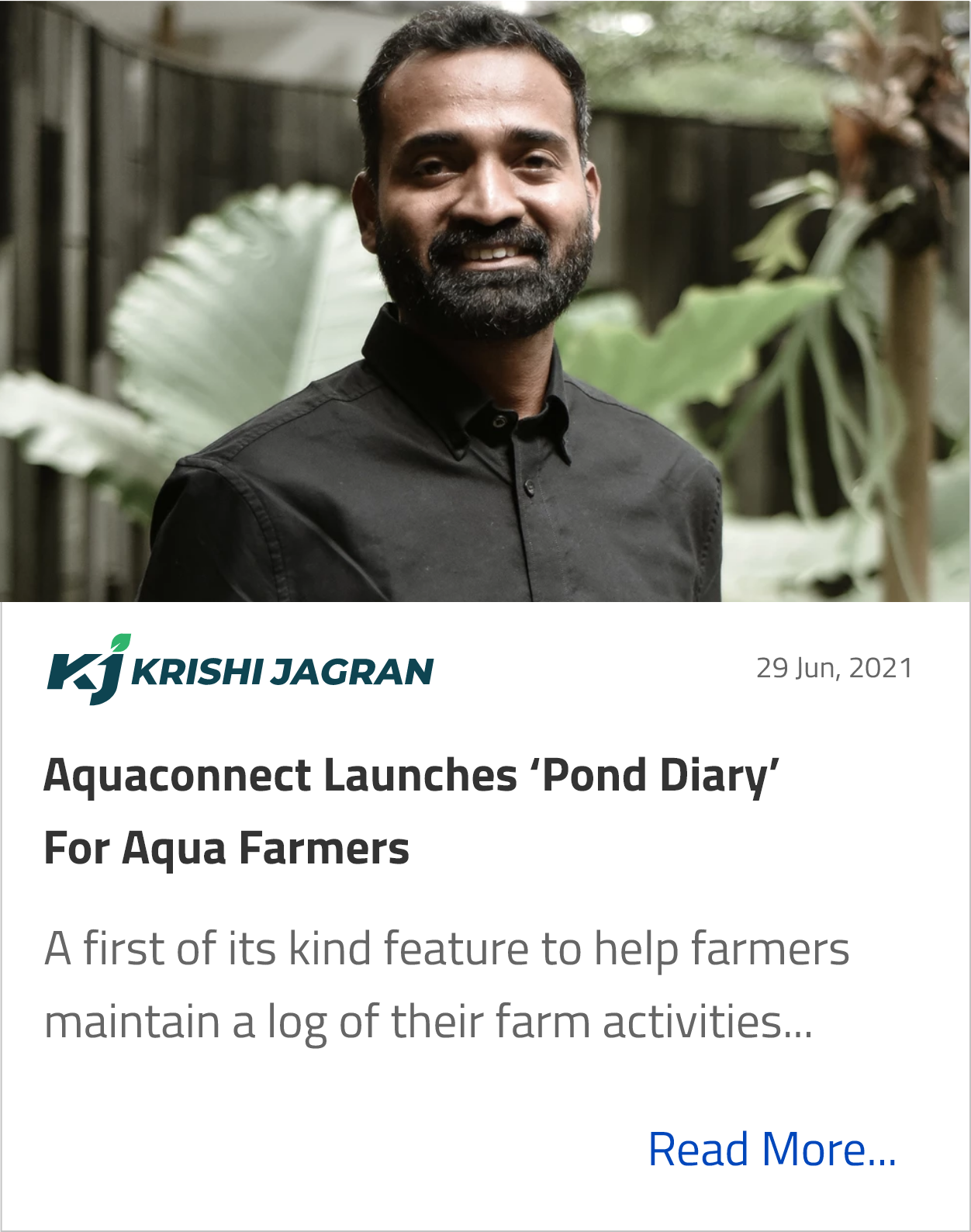Aquaconnect - South Asia's Largest Aqua Farmers Network